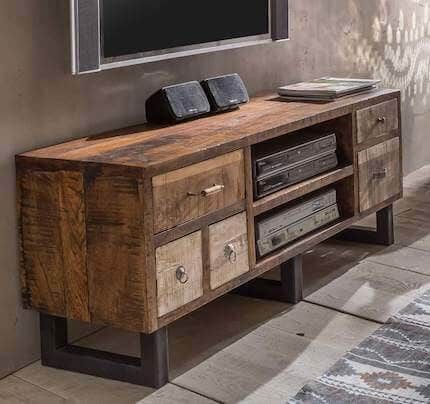 Sideboard Priya Altholz Mango Massiv Recycelt 13006 Pick Up Möbel