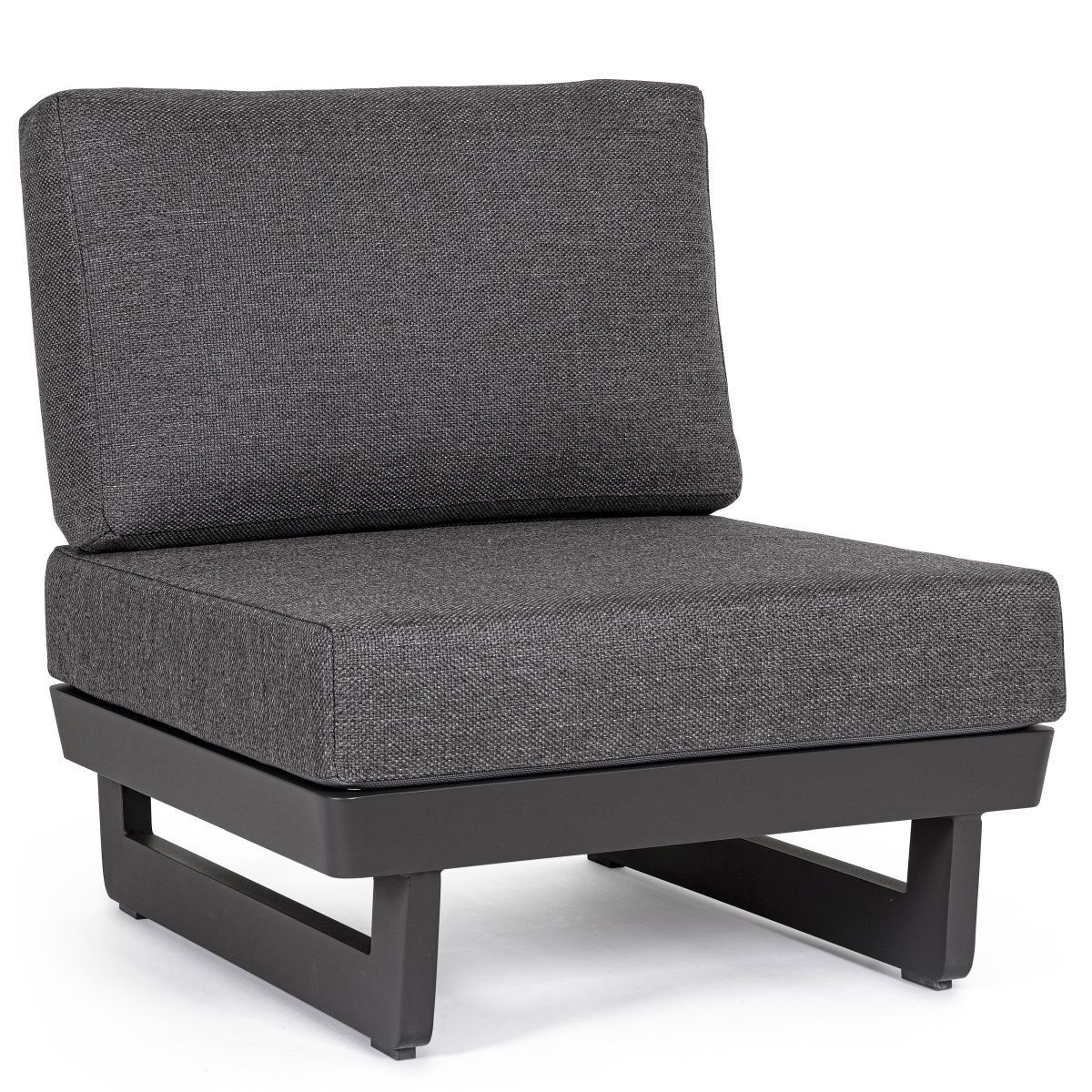 Outdoor Sessel wetterfest Aluminium Infinity anthrazit Pick-Up-Möbel