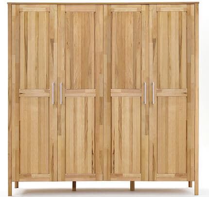 Kleiderschrank Buche Massiv